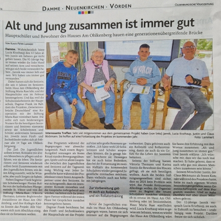 Stiftung Maria Rast – Lebendiges Altwerden